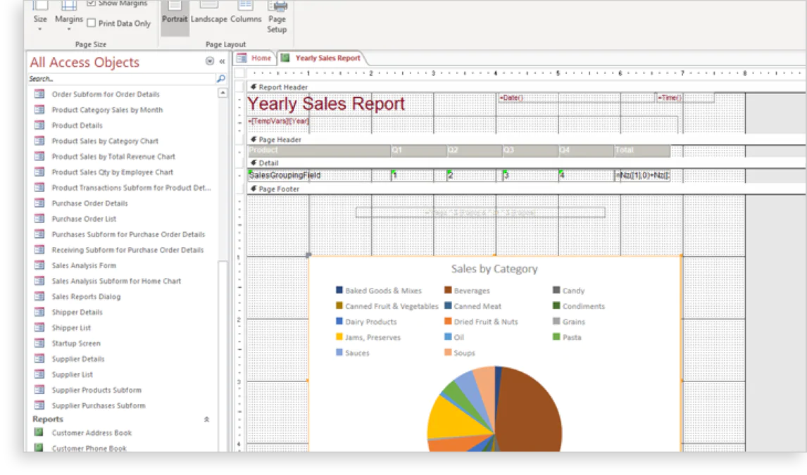 Database Software and Applications | Microsoft Access | Dynamic Group ...